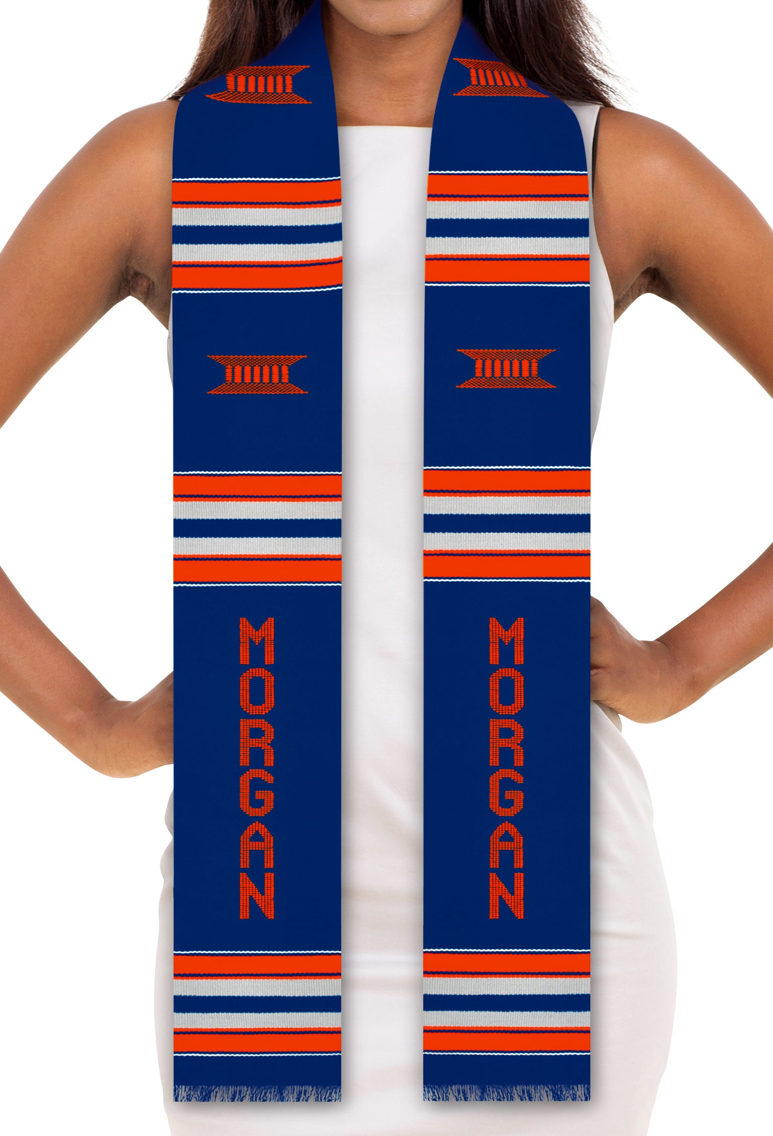 Morgan State University Kente Graduation Stole – Sankofa Edition™