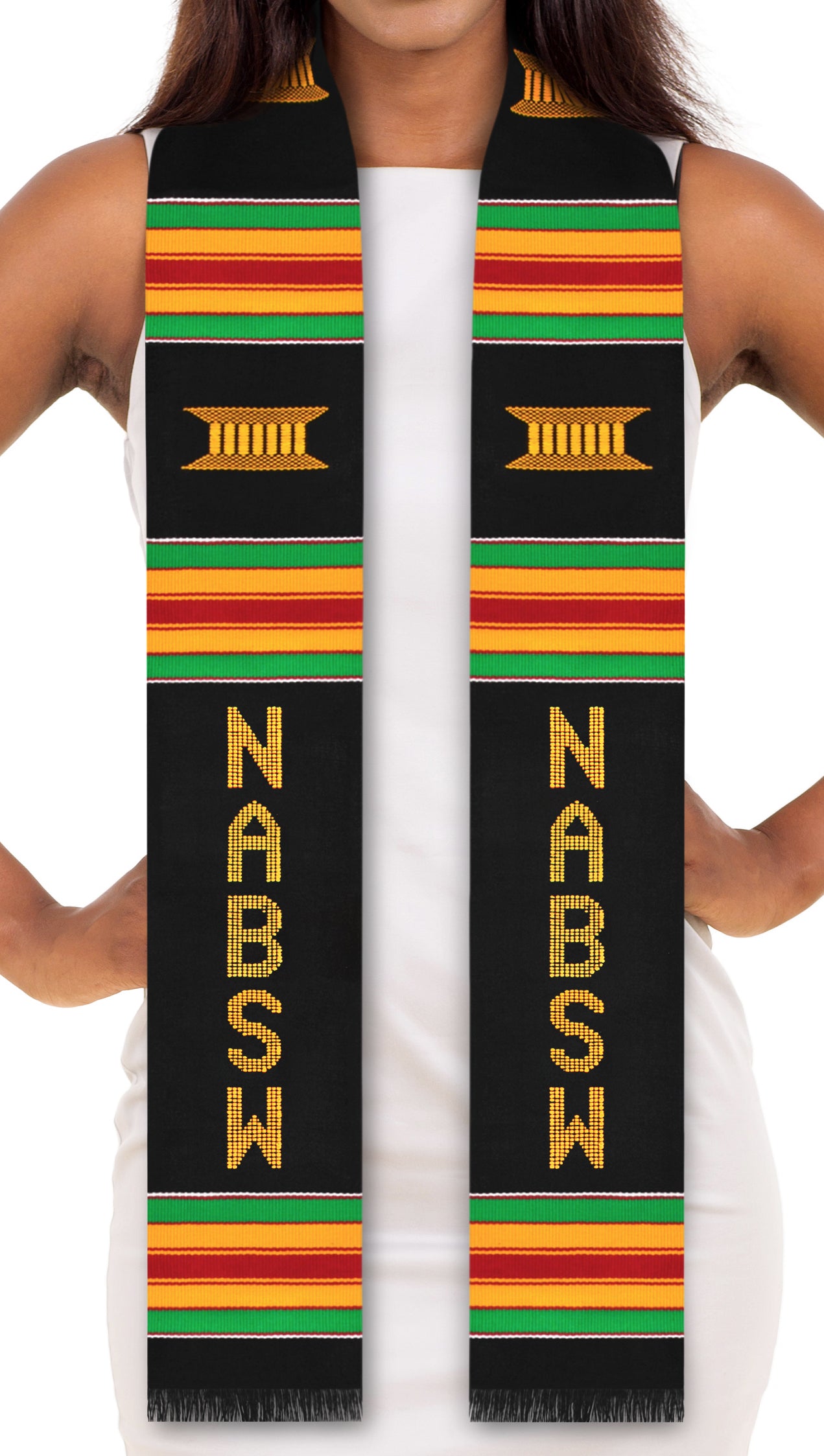 National Association of Black Social Workers (NABSW) Authentic Handwov ...